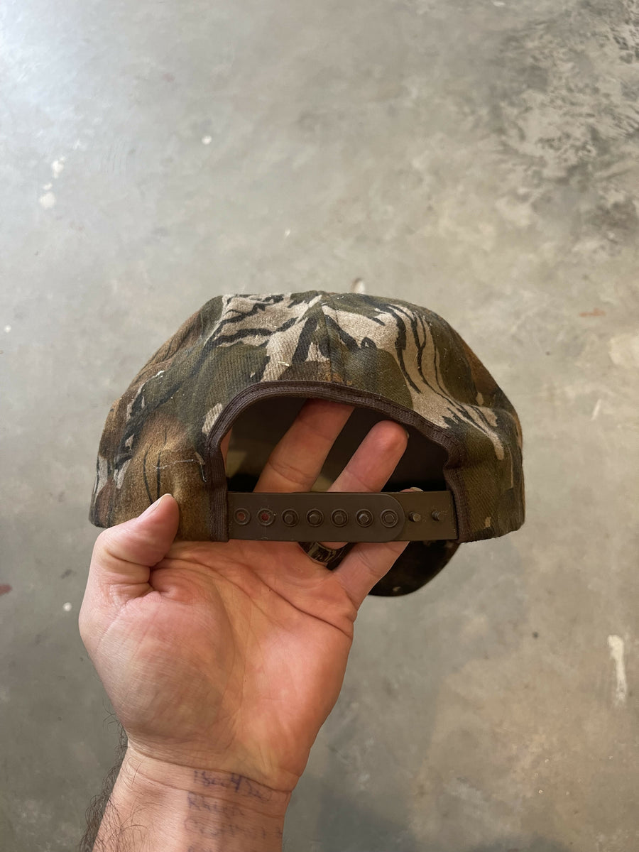 90’s Mossy Oak Fall Foliage Camo NWTF Sponsor Hat 🇺🇸 – Camoretro