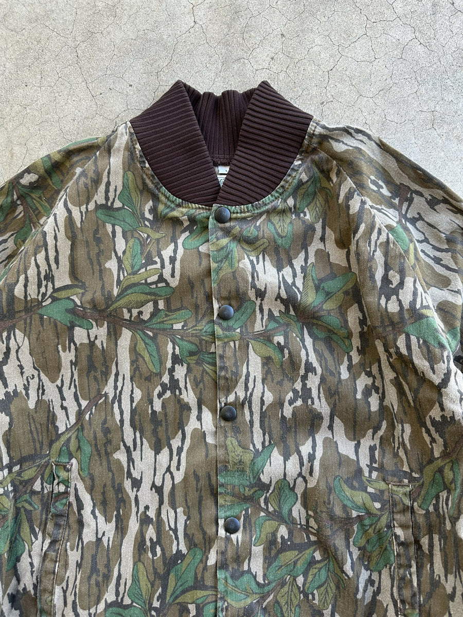 Vintage Mossy Oak Green Leaf Camo Bomber Jacket (L) – Camoretro