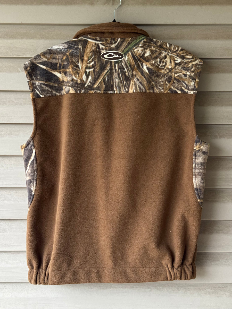 00’s Drake Realtree Advantage Heavy Fleece Vest (XL) – Camoretro