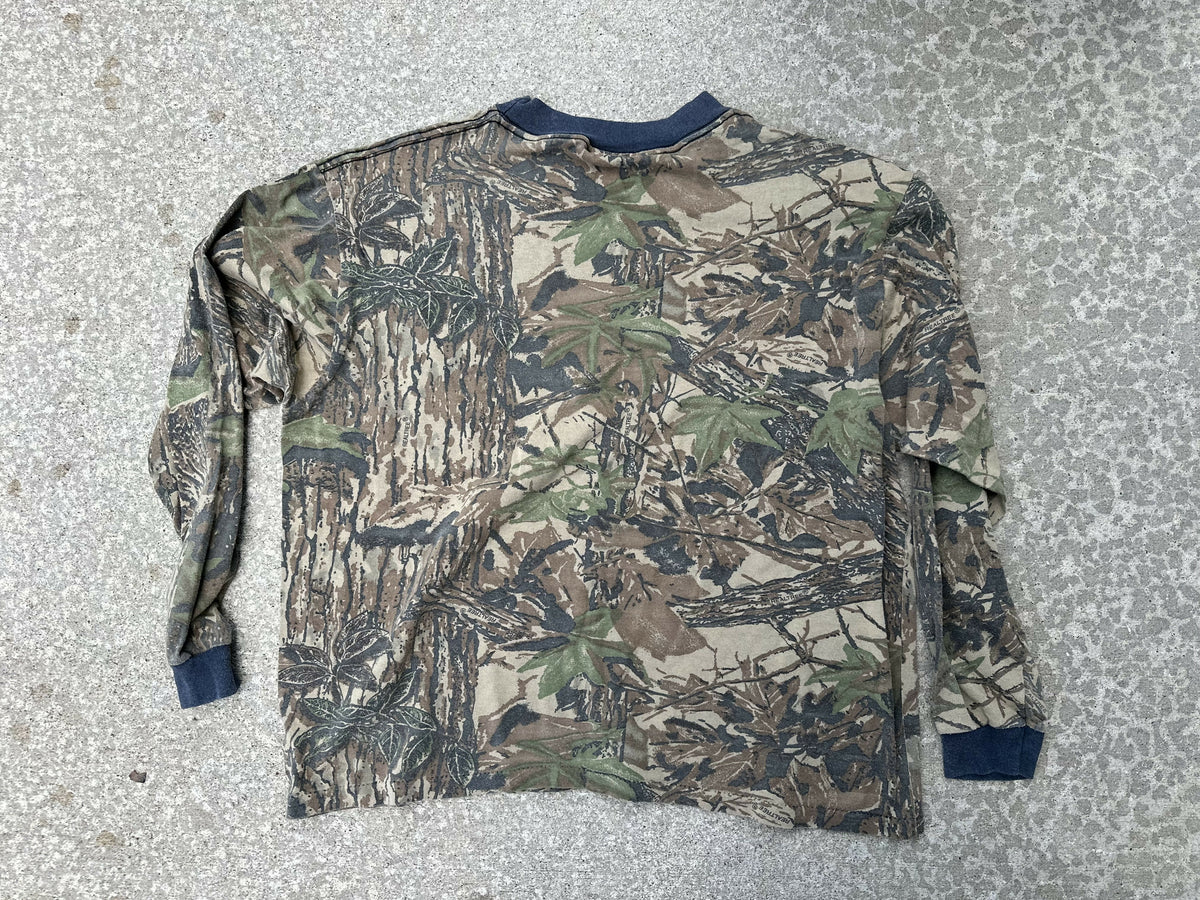 Vintage Realtree Camo Long Sleeve Shirt Single Stitch – Camoretro