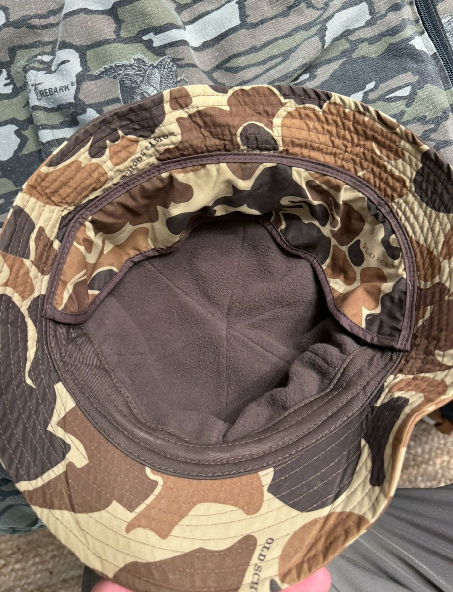 Drake Old School Camo Insulated Bucket Hat - Like New Condition – Camoretro