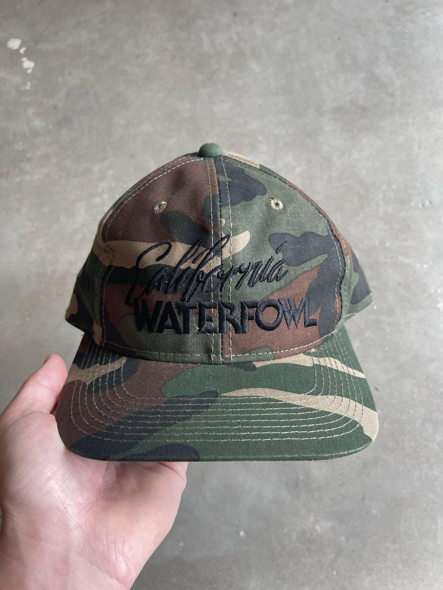 Vintage Camo California Waterfowl Hat – Camoretro