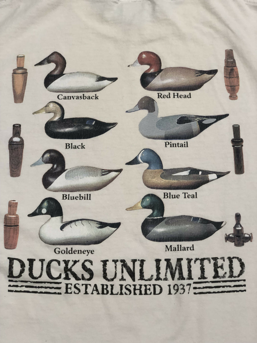 90s Duck Unlimited Decoy and Duck Calls Long Sleeve – Camoretro