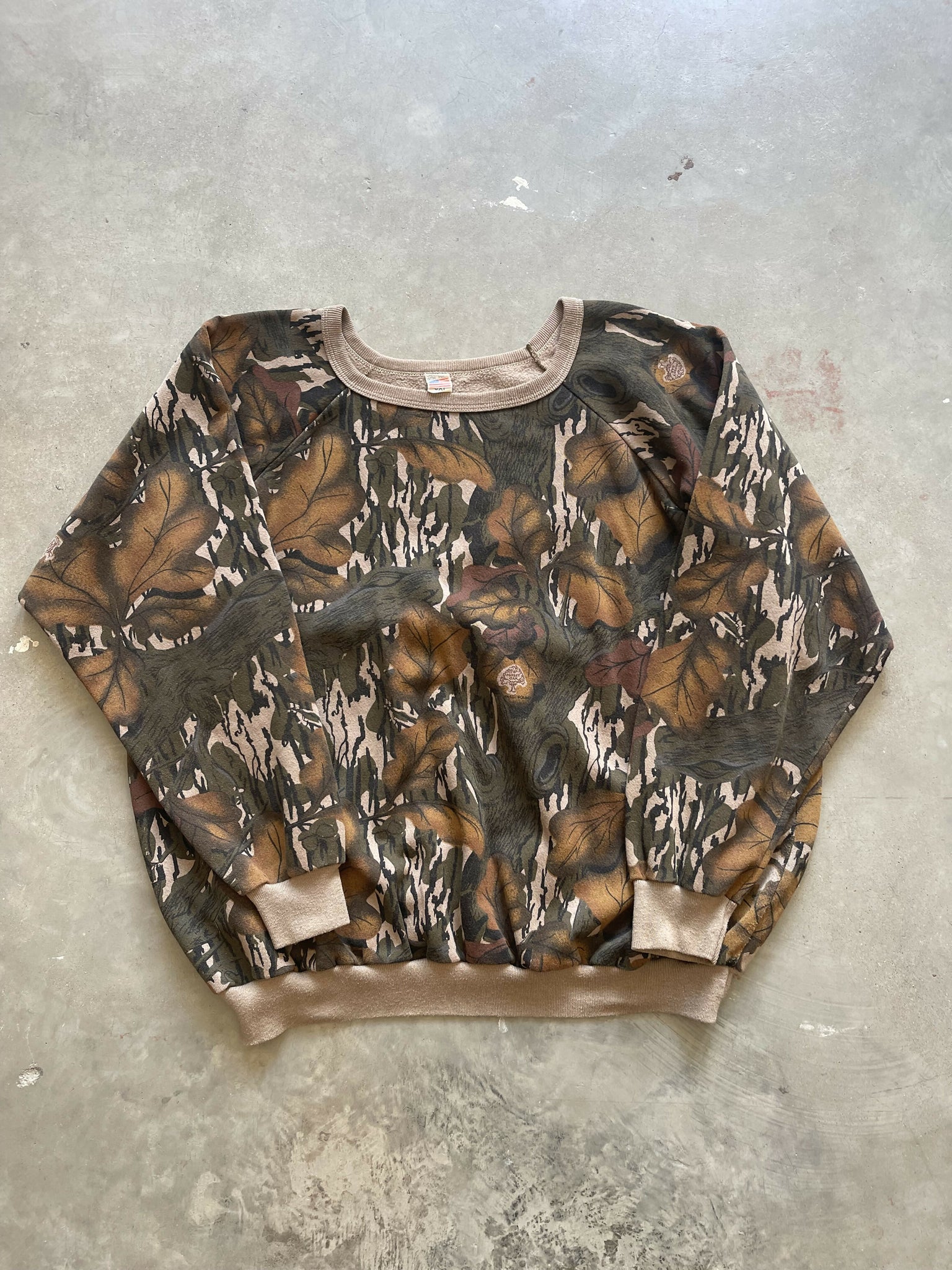 Vintage Mossy Oak Fall Foliage Camo Crewneck (3XL) – Camoretro