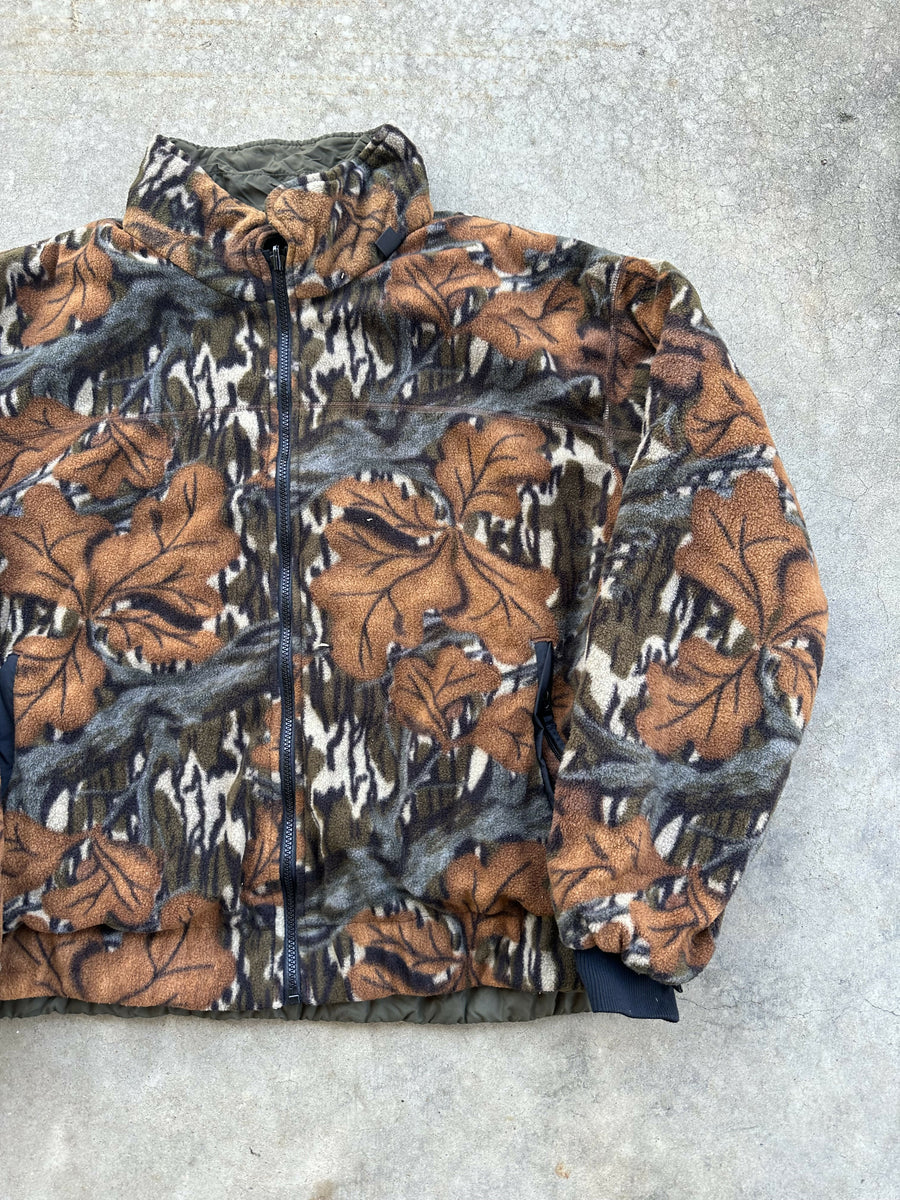 Vintage Browning Fall Foliage Insulated Fleece Jacket (XL) – Camoretro