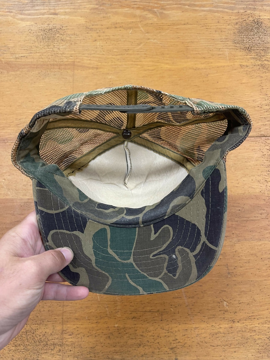 Vintage Duck Camo “Hickory Ridge Hunting Club” Hat – Camoretro