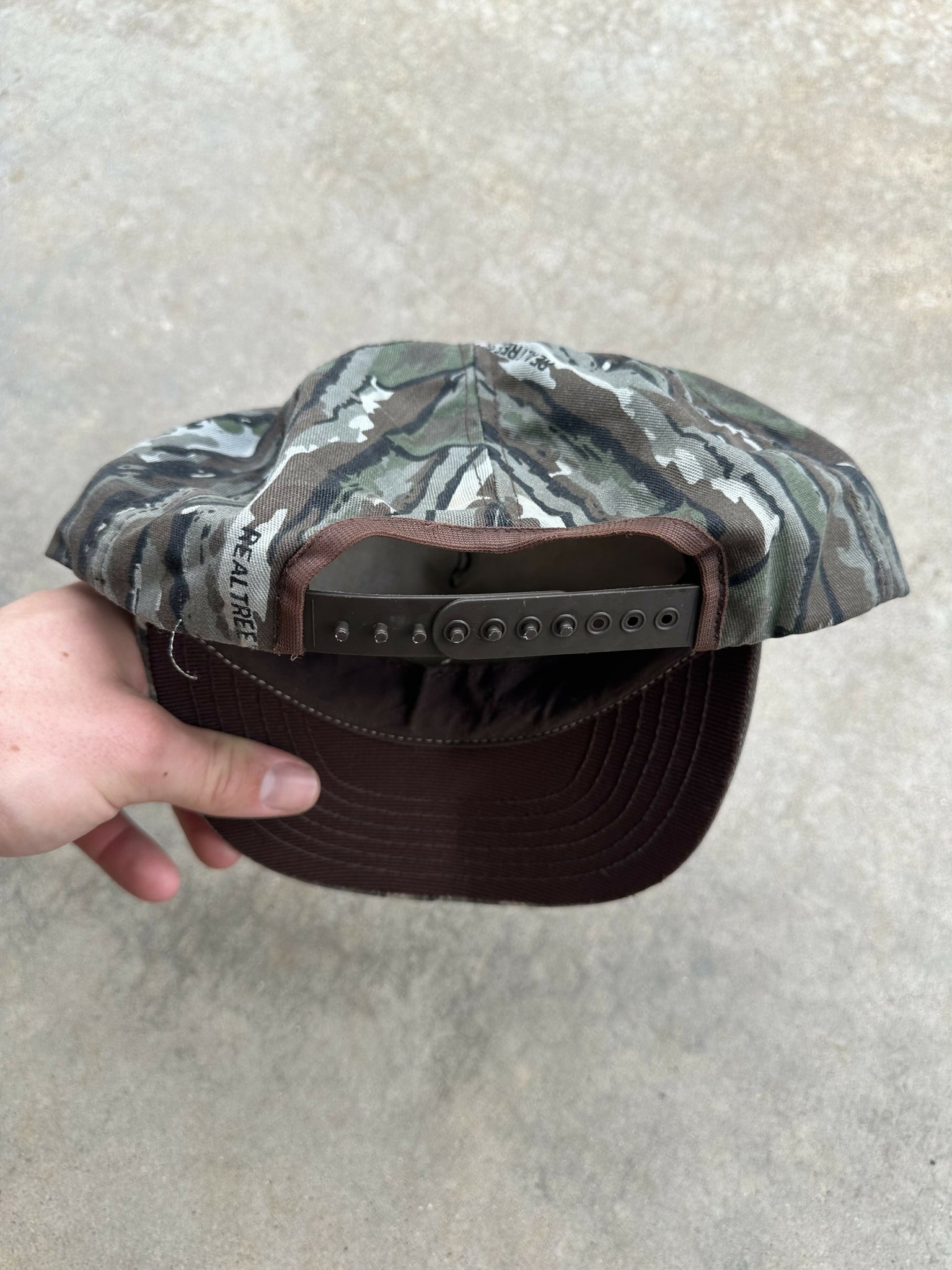Vintage Slagle-Johnson Lumber Realtree Camo Hat – Camoretro