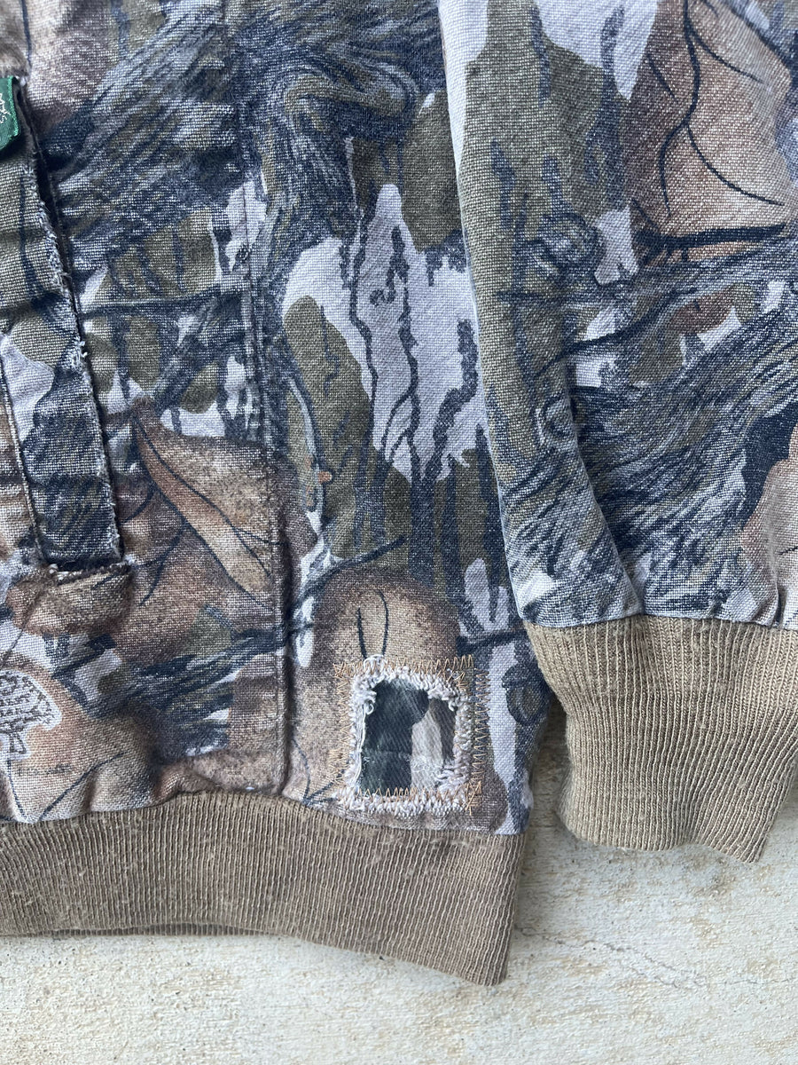 Vintage Mossy Oak Fall Foliage Camo Bomber Jacket (XL) – Camoretro