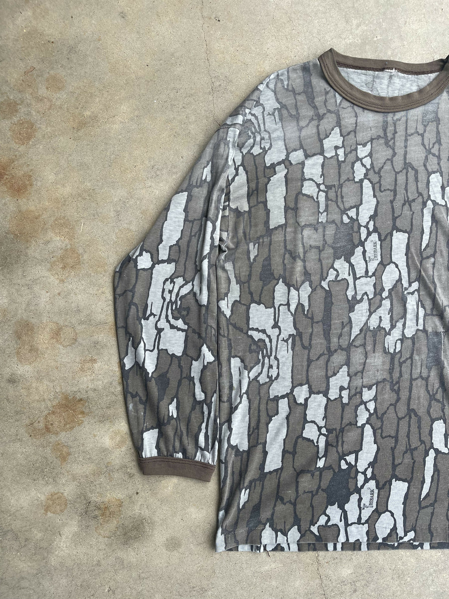 Vintage Faded Treebark Camo Longsleeve – Camoretro