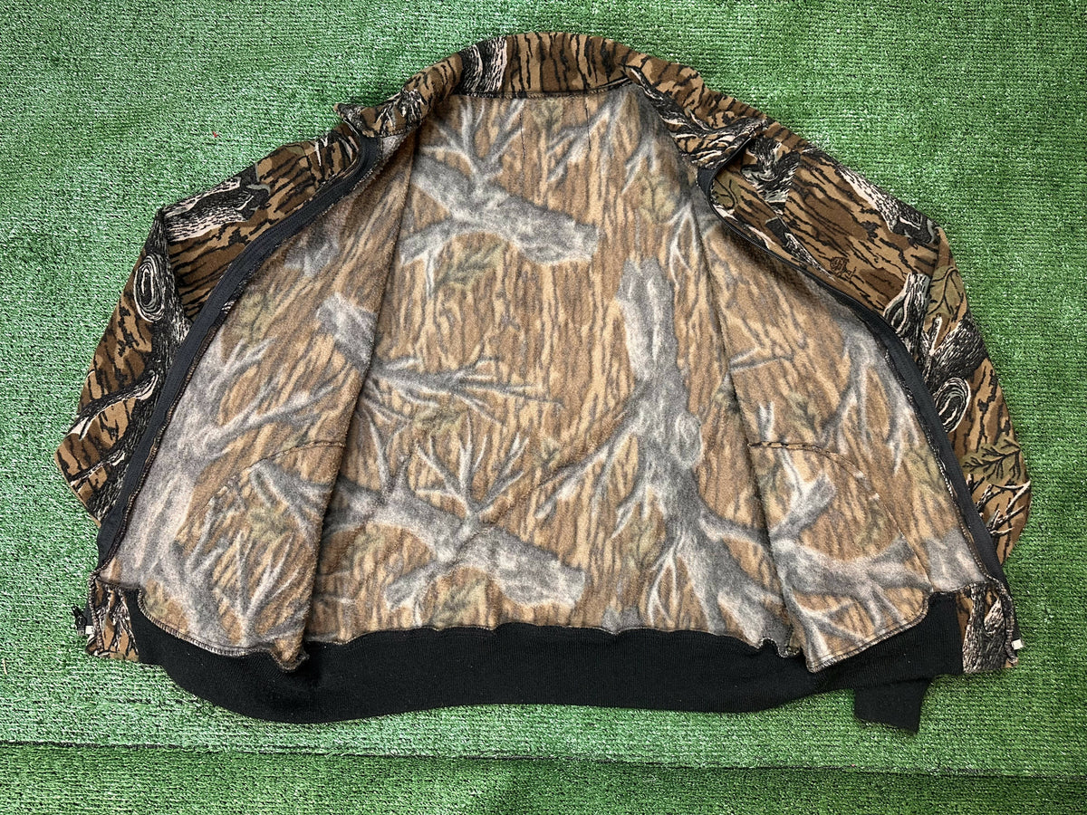 Vintage Mossy Oak Treestand Camo Jacket XL Made In USA – Camoretro