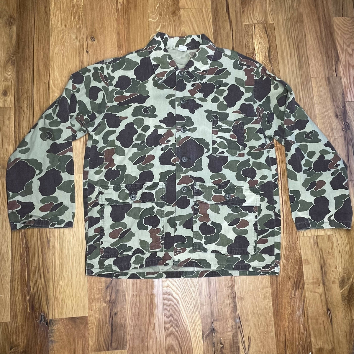 Vintage Duxbak Old School Camo Jacket (M)🇺🇸 – Camoretro