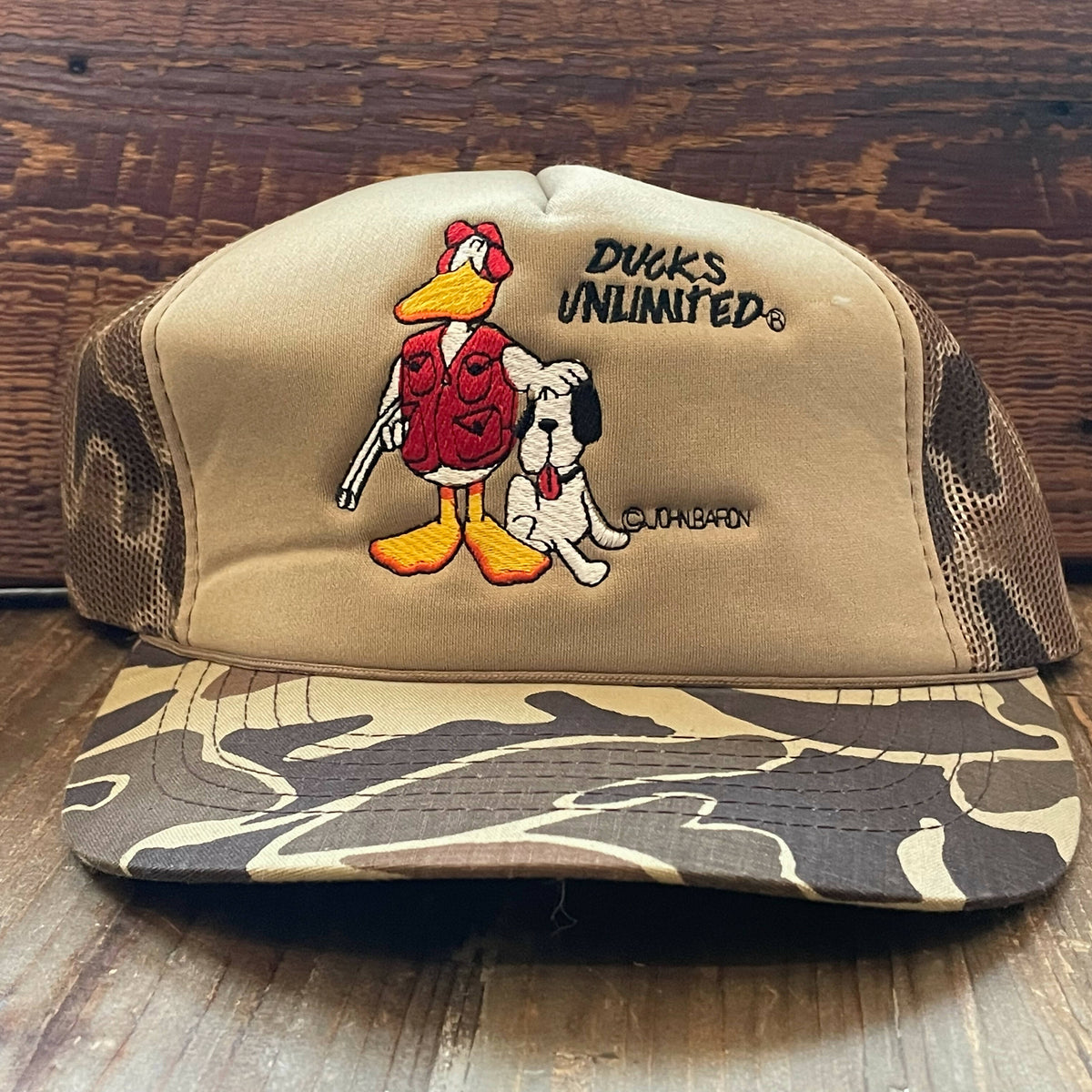 Vintage 90s Ducks Unlimited Mesh Snap Back – Camoretro