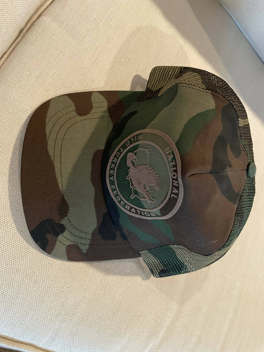 NWTF Green Camo Hat – Camoretro