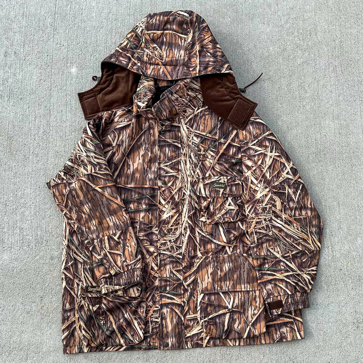 Gamehide Mossy Oak Shadow Grass XXL Coat & Bottom Combo – Camoretro