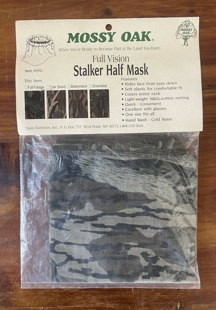 Mossy Oak Full Vision Stalker Half Mask – Camoretro