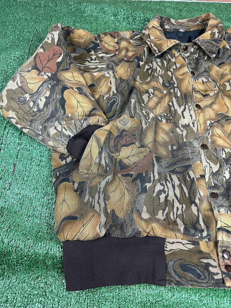 Mossy Oak Fall Foliage Camo Lacrosse Plumbing Insulated Jacket Coat ...