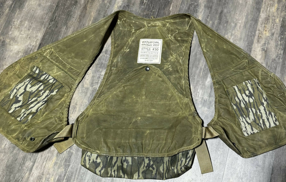J. McAlister Mossy Oak Bottomland Shell Vest 🇺🇸 – Camoretro