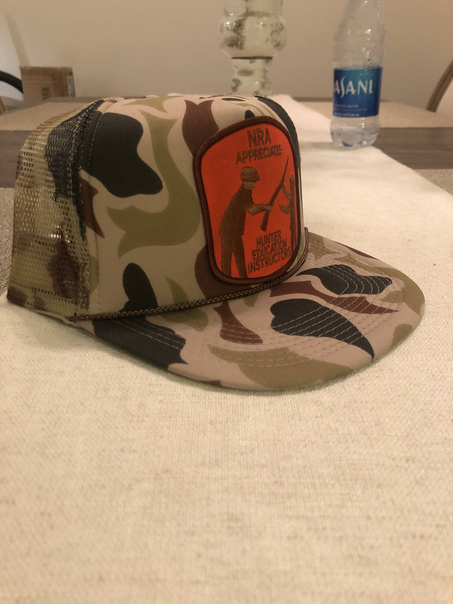 NRA Appreciates Hunter Education Instructors Camo Hat – Camoretro