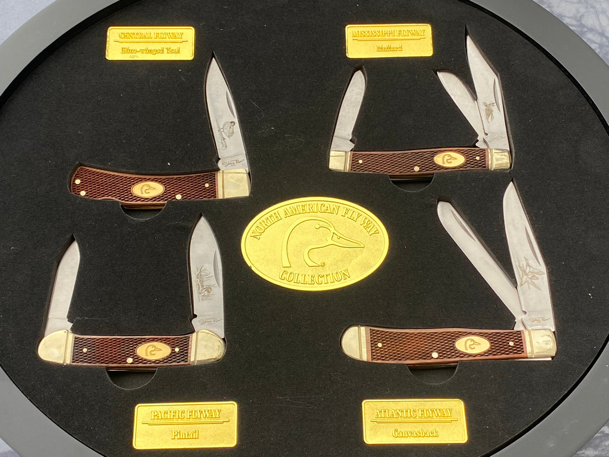 2021 Ducks Unlimited North American Flyway Collectable Knife Set ...