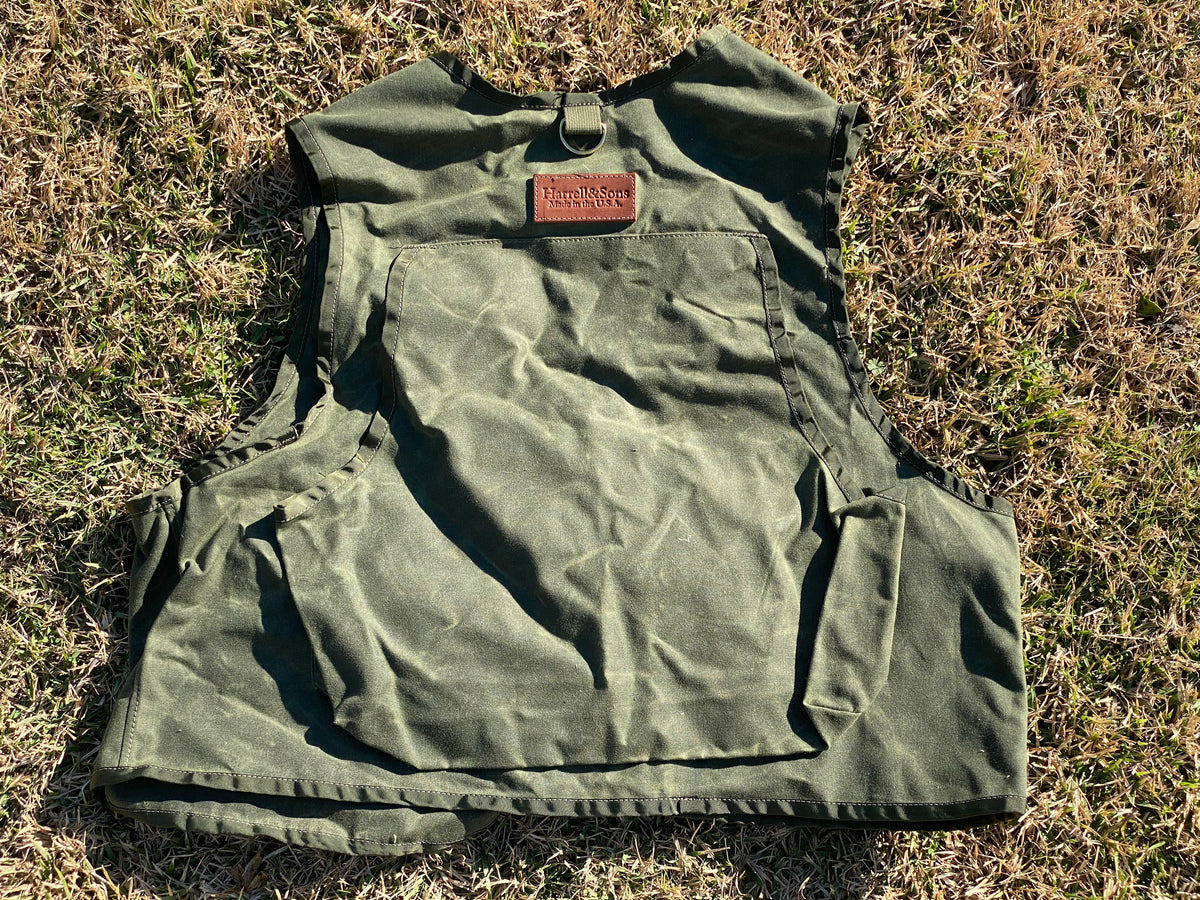 Harrell & Sons Waxed Shell Vest🇺🇸 – Camoretro
