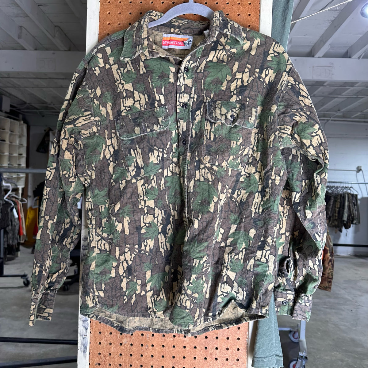 Winchester Conceal Trebark Flannel Shirt (L)🇺🇸 – Camoretro