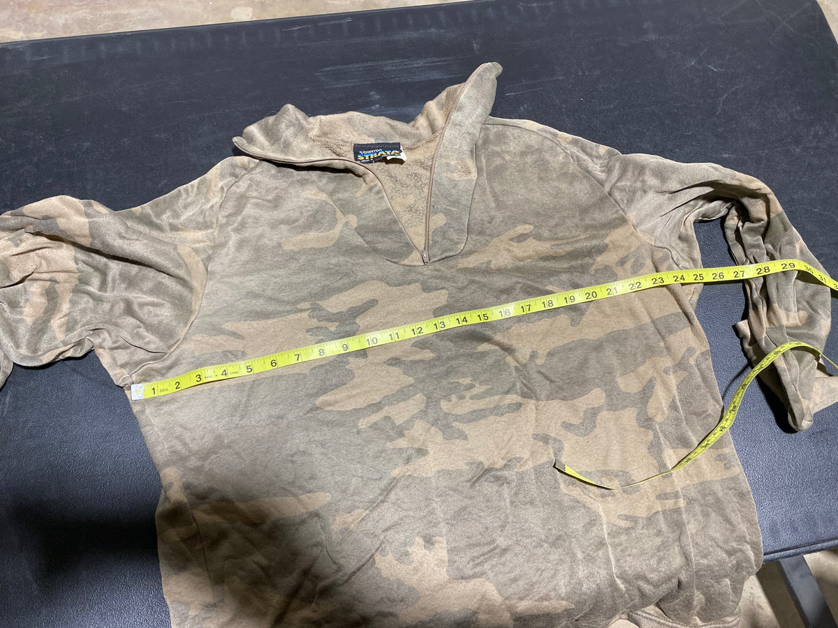 Strata Camo 1/4 Zip Thermal Layer (XL)🇺🇸 – Camoretro