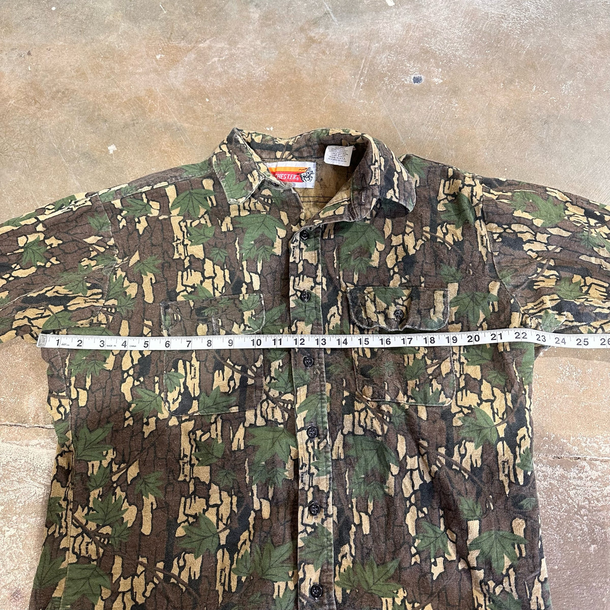 Winchester Conceal Trebark Flannel Shirt (L)🇺🇸 – Camoretro