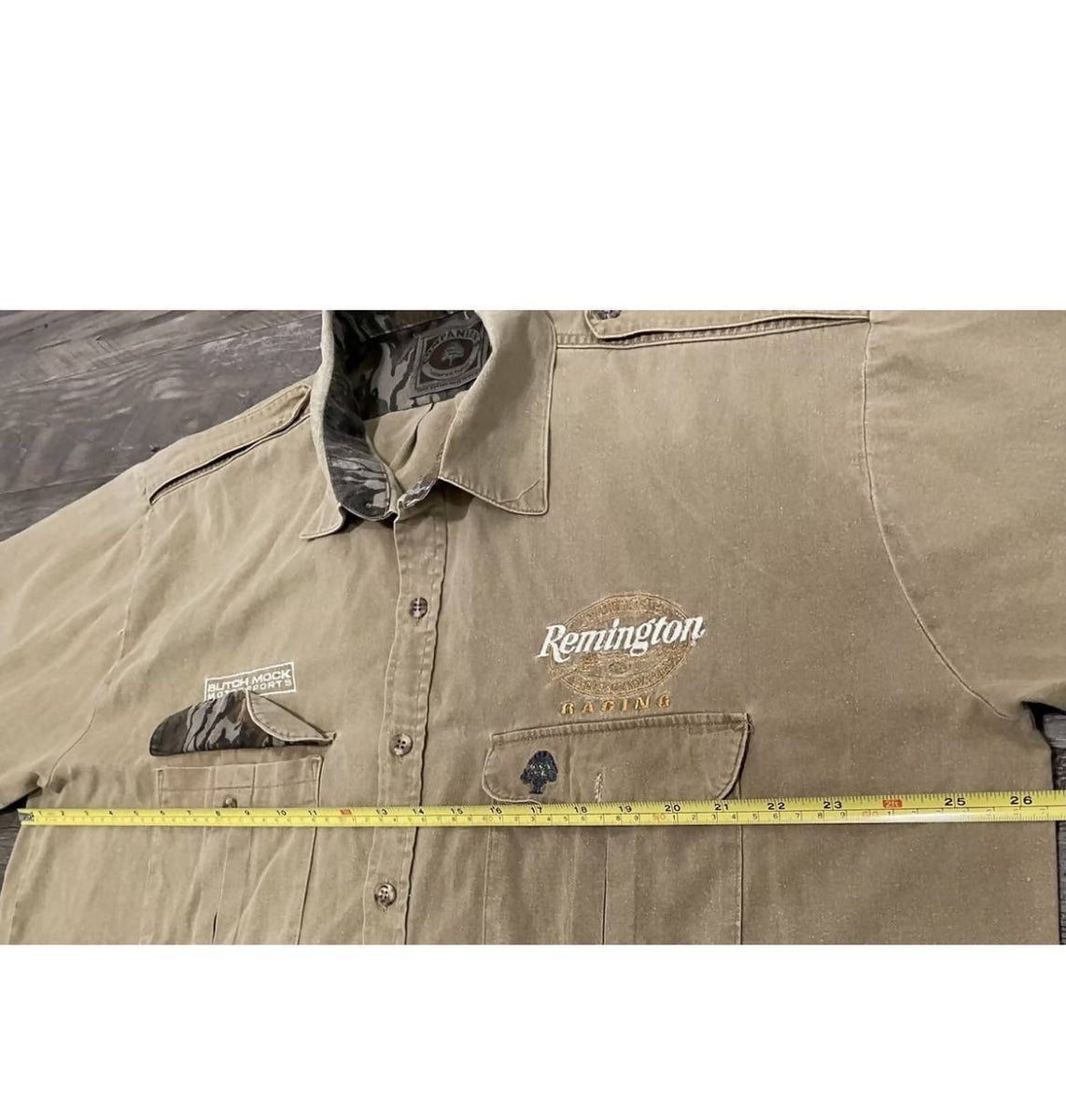 Vintage NASCAR REMINGTON RACING / BUTCH MOCK MOTORSPORTS/ MOSSY OAK Te ...