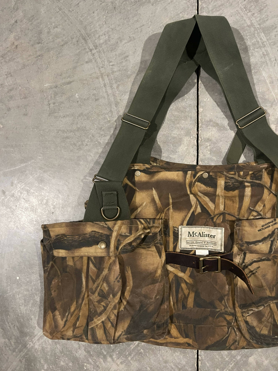 McAlister Advantage Wetlands Waxed Canvas Strap Vest – Camoretro