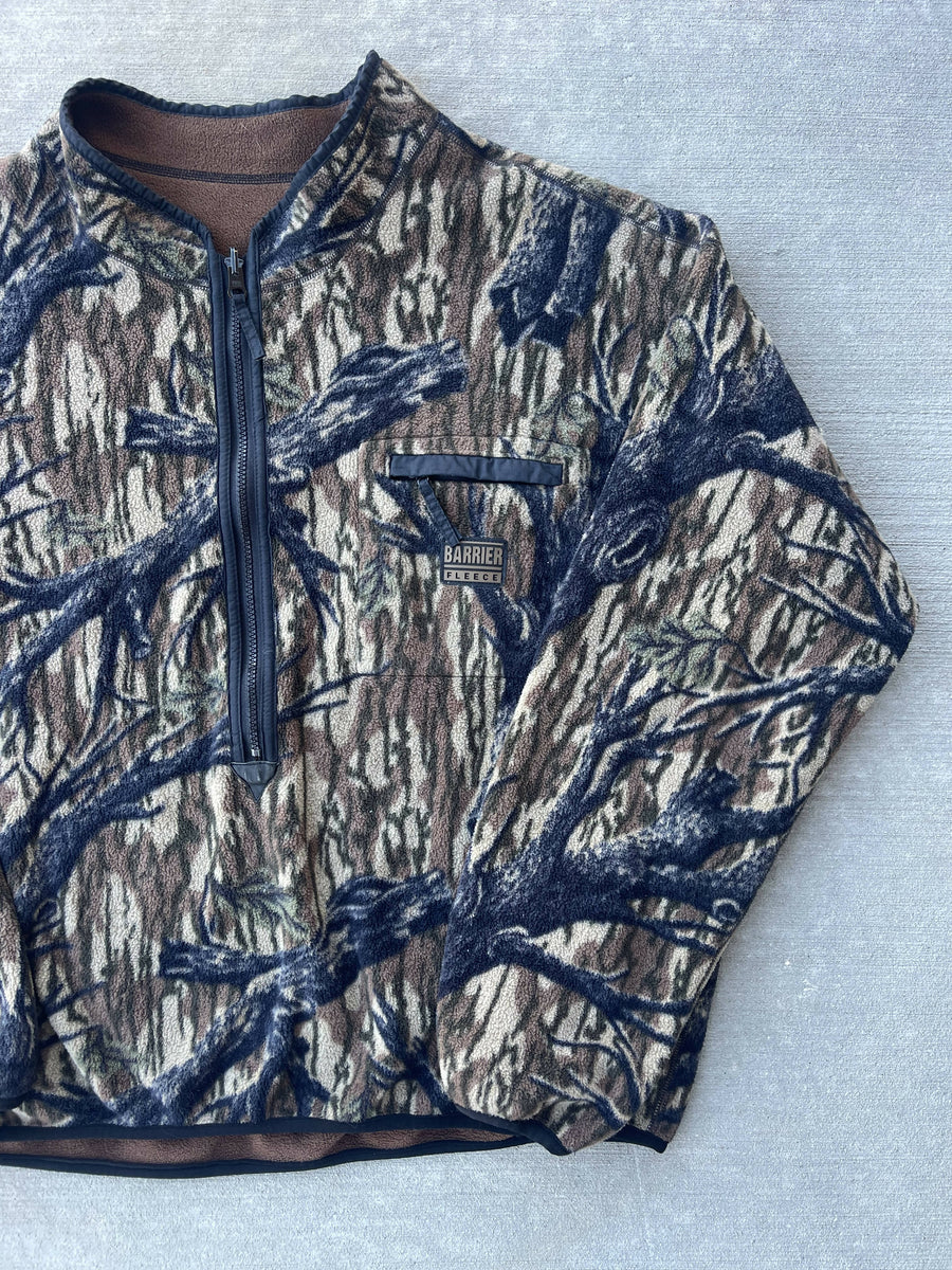 Browning Mossy Oak Treestand Barrier Fleece Pullover (XL) – Camoretro